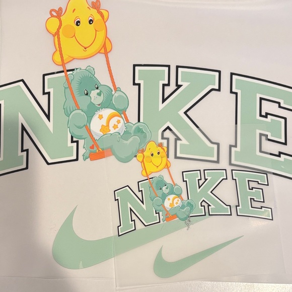 Nike | Other | One Large And One Small Nike Kids White And Green ...